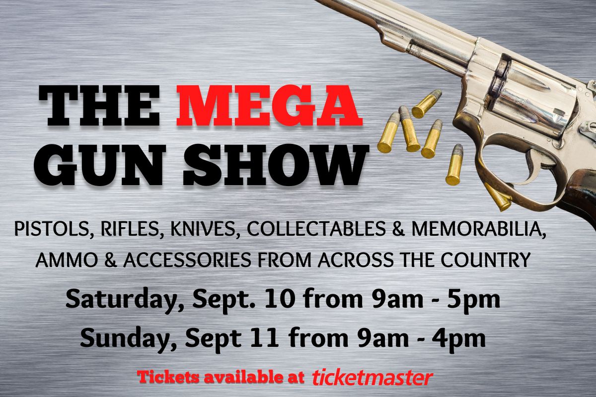 The MEGA Gun Show - Saturday, September 10, 2022 - Rio Rancho Events Center